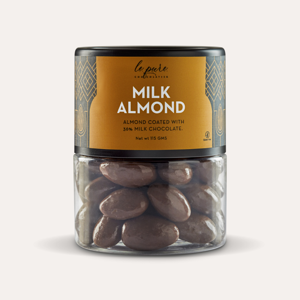 Milk Almond Dragée – Chocolate Coated Almonds | LePure